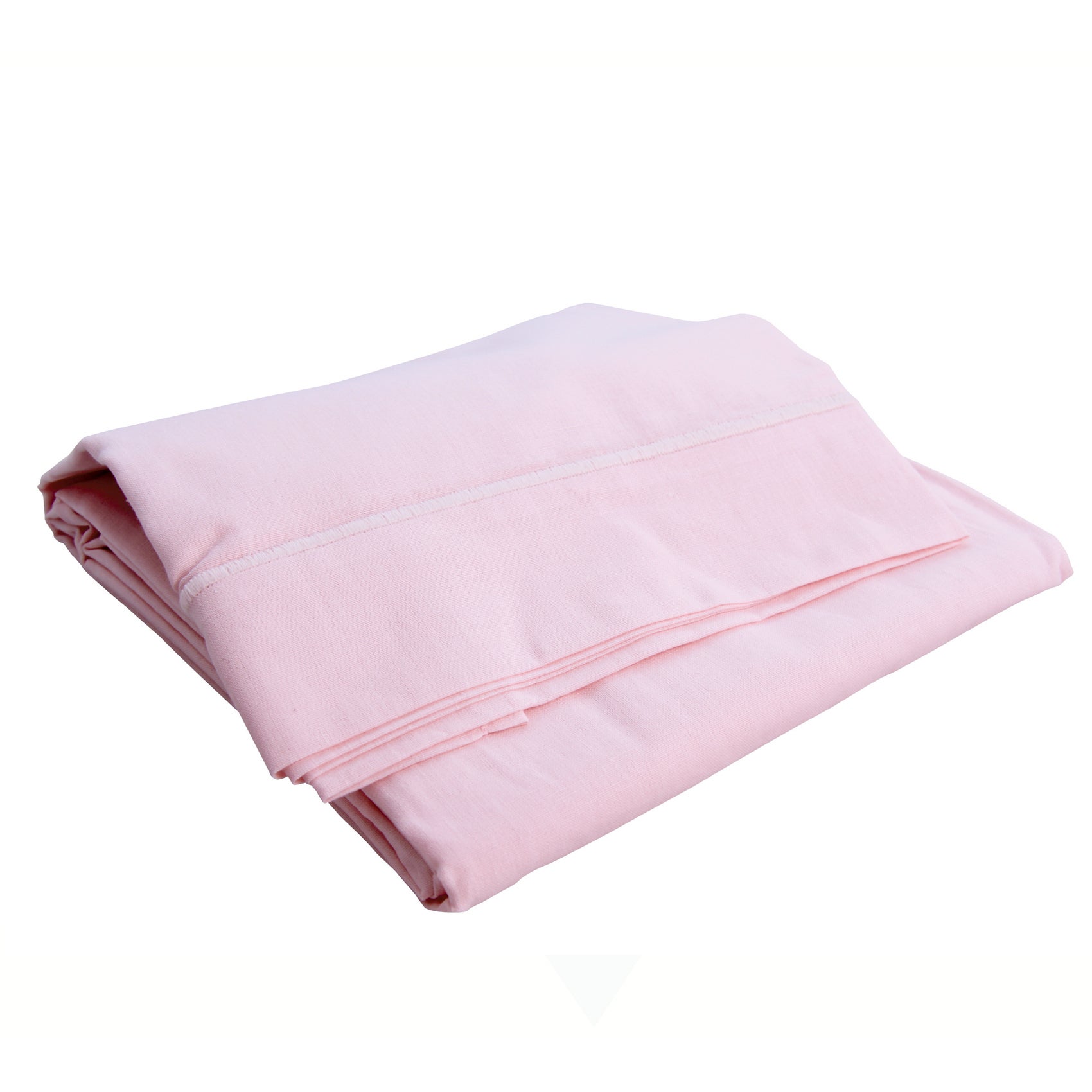 Drap plat avec point bourdon - Rose Clair - 120x180 cm - Coton | Leroy ...