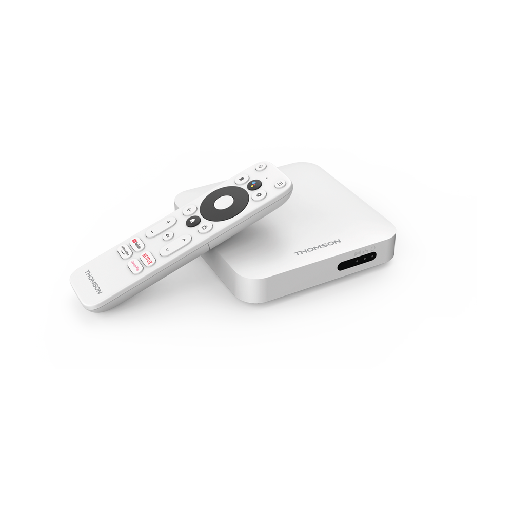 Passerelle multimédia THOMSON - Box 4K Android TV THA100 | Leroy Merlin