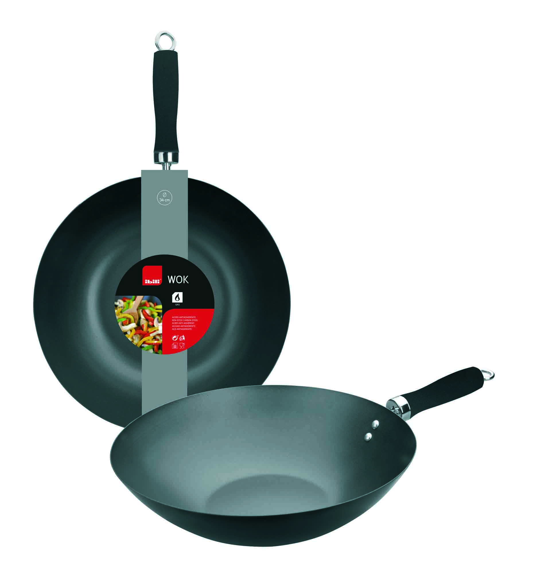 Wok moka 30 cm | Leroy Merlin