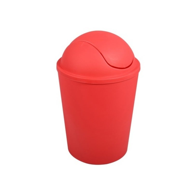 Garbage cube "ako" 5.5l con piano pieghevole rosso | Leroy Merlin