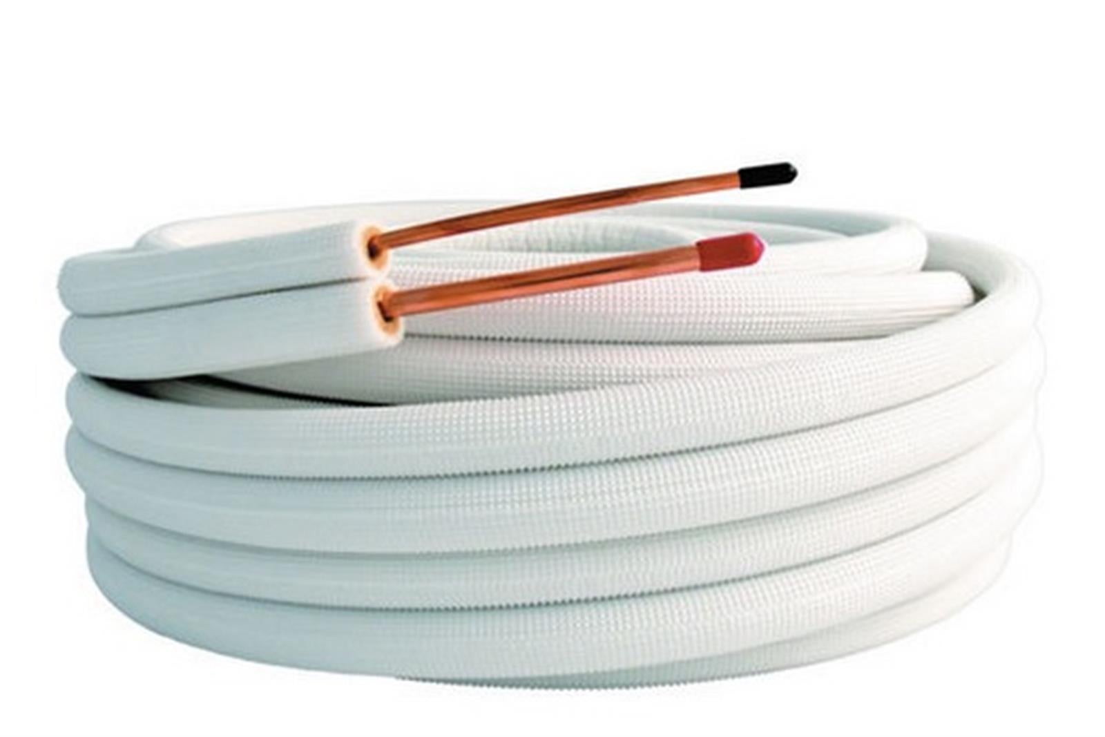 Tube cuivre double isolé M1 - Bi tube Ø 1/4X0,8 - 3/8X0,8 - couronne 20 ...