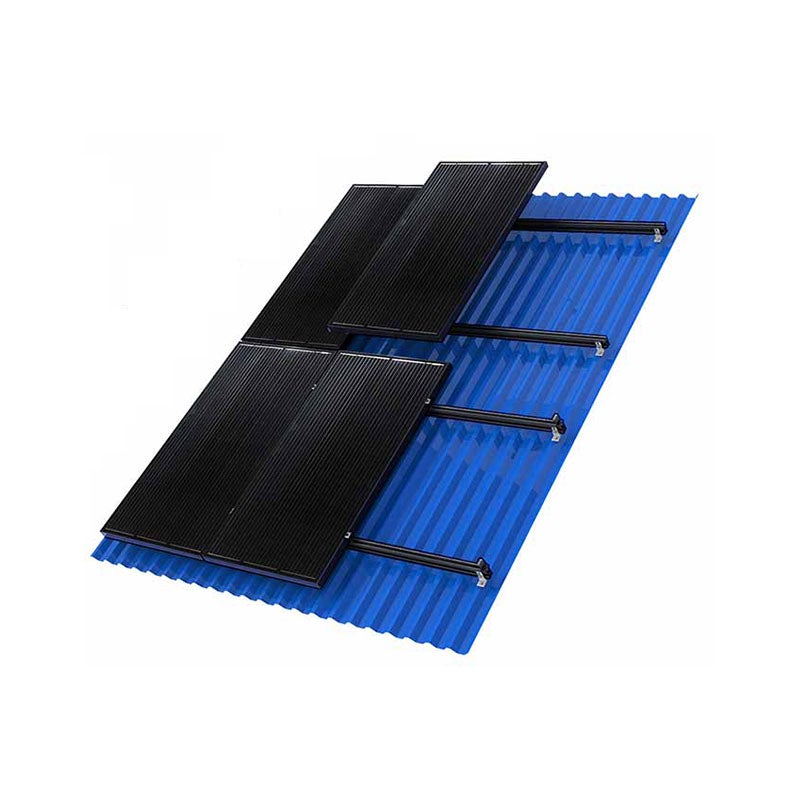 Strutture o Supporto 8 Solar Coplanare Verticale Black 30/35mm | Leroy ...