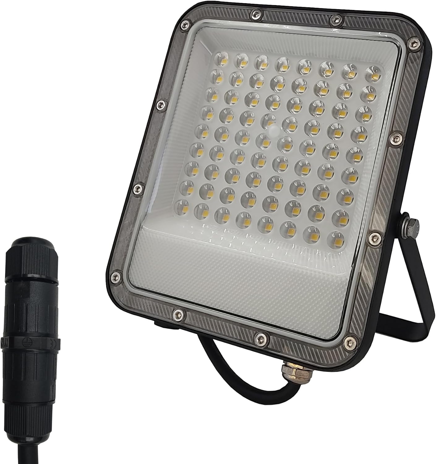 Projecteur Extérieur Pro 50W, 5700Lm, Osram Chip Led, Réflecteur IP65 ...