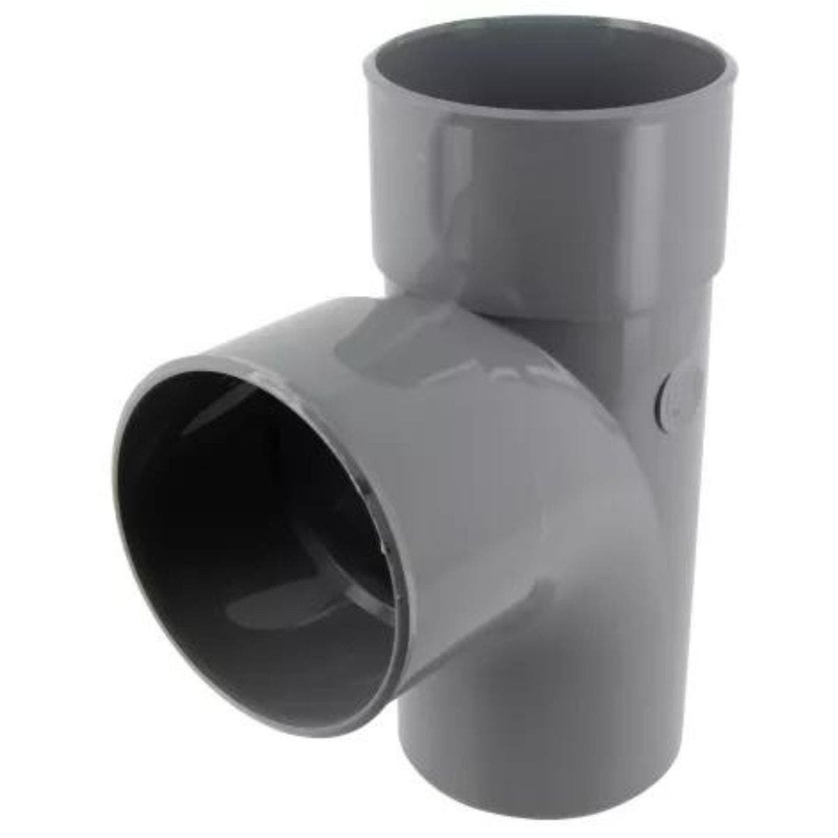Embranchement simple 87°30 PVC MF Ø100/32 gris à coller | Bricoman