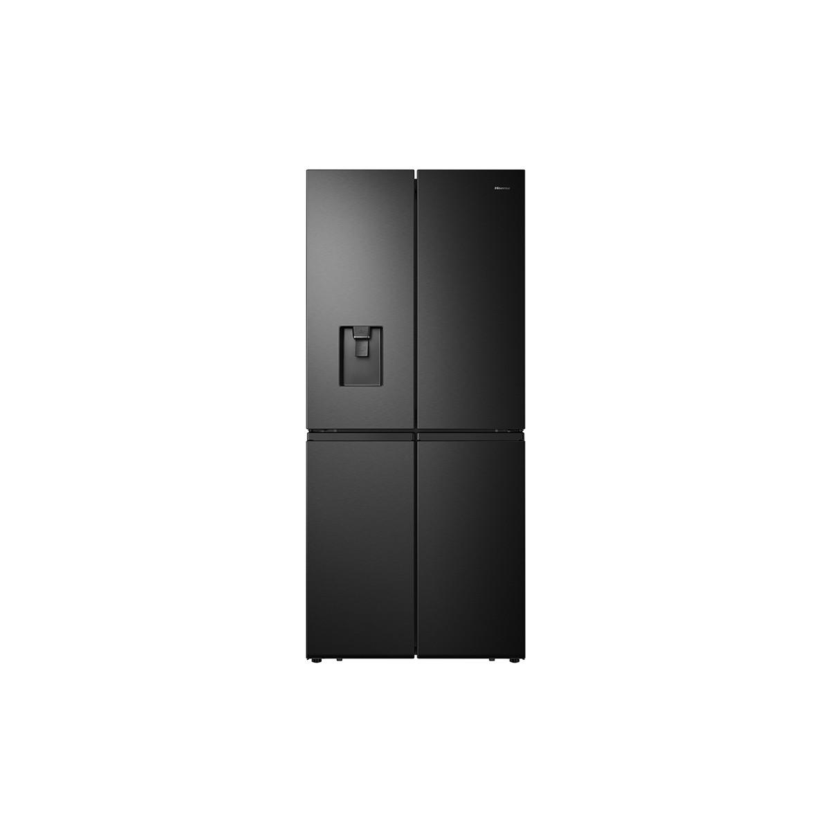 Hisense RQ563N4SWF1 frigo américain Autoportante 454 L F Noir | Leroy ...