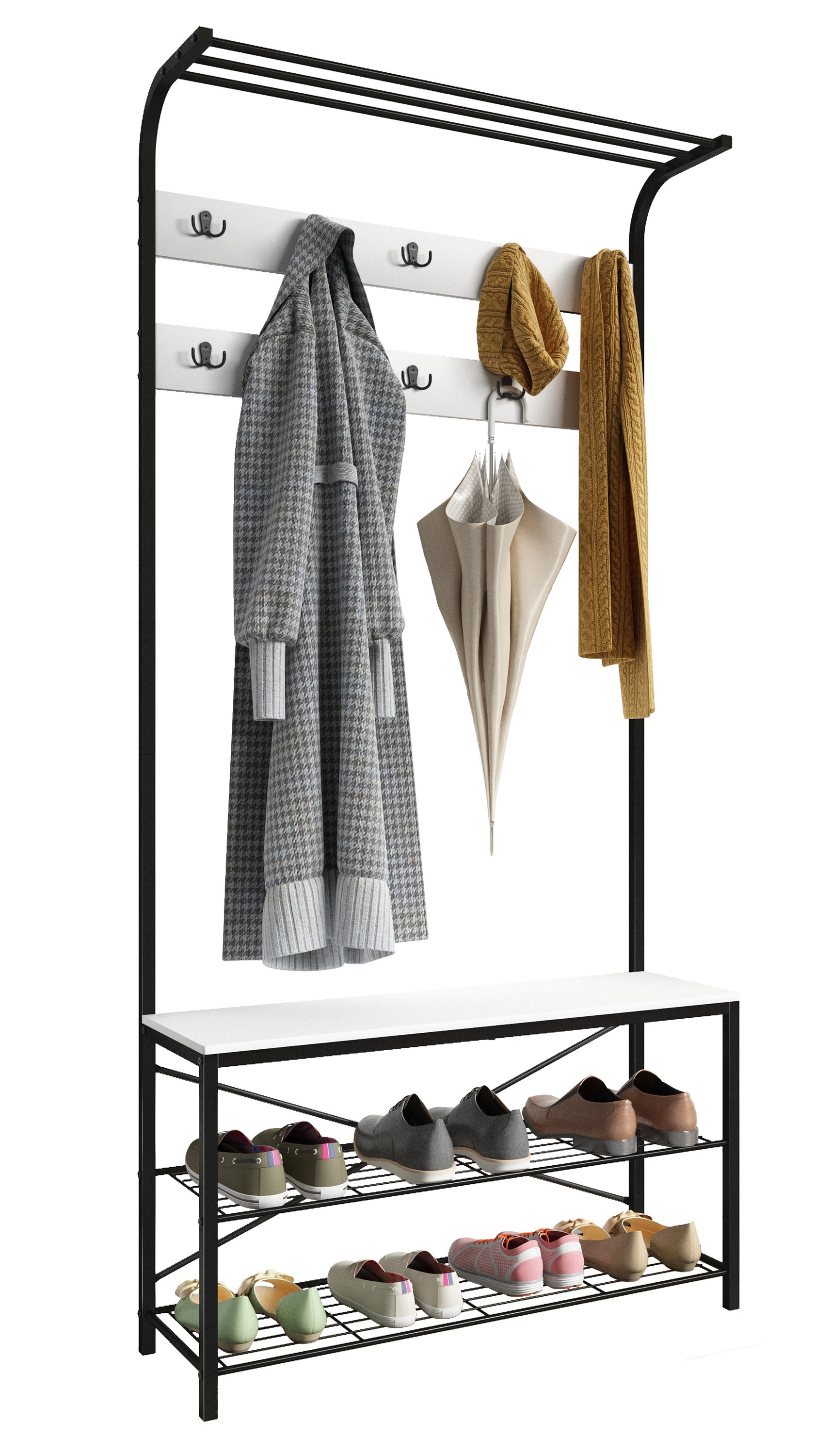 Chaussures Taliro H. 190 x L. 90 x P. 30 cm Blanc | Leroy Merlin