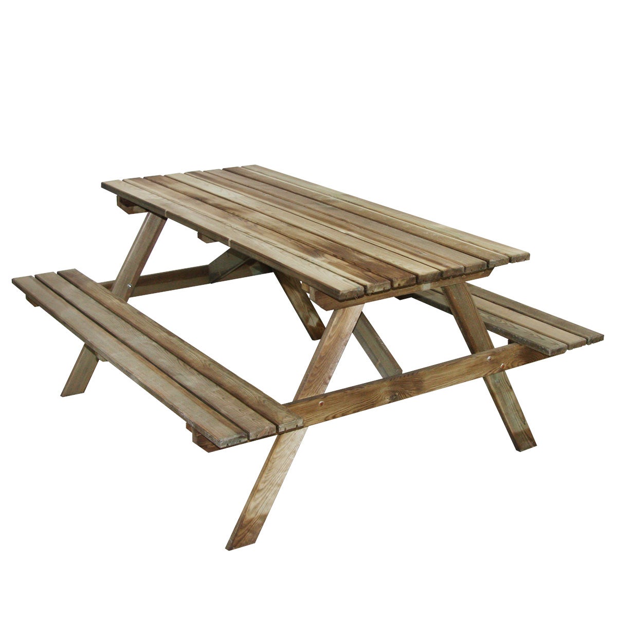 Table pique-nique en bois 4 places Marly | Leroy Merlin