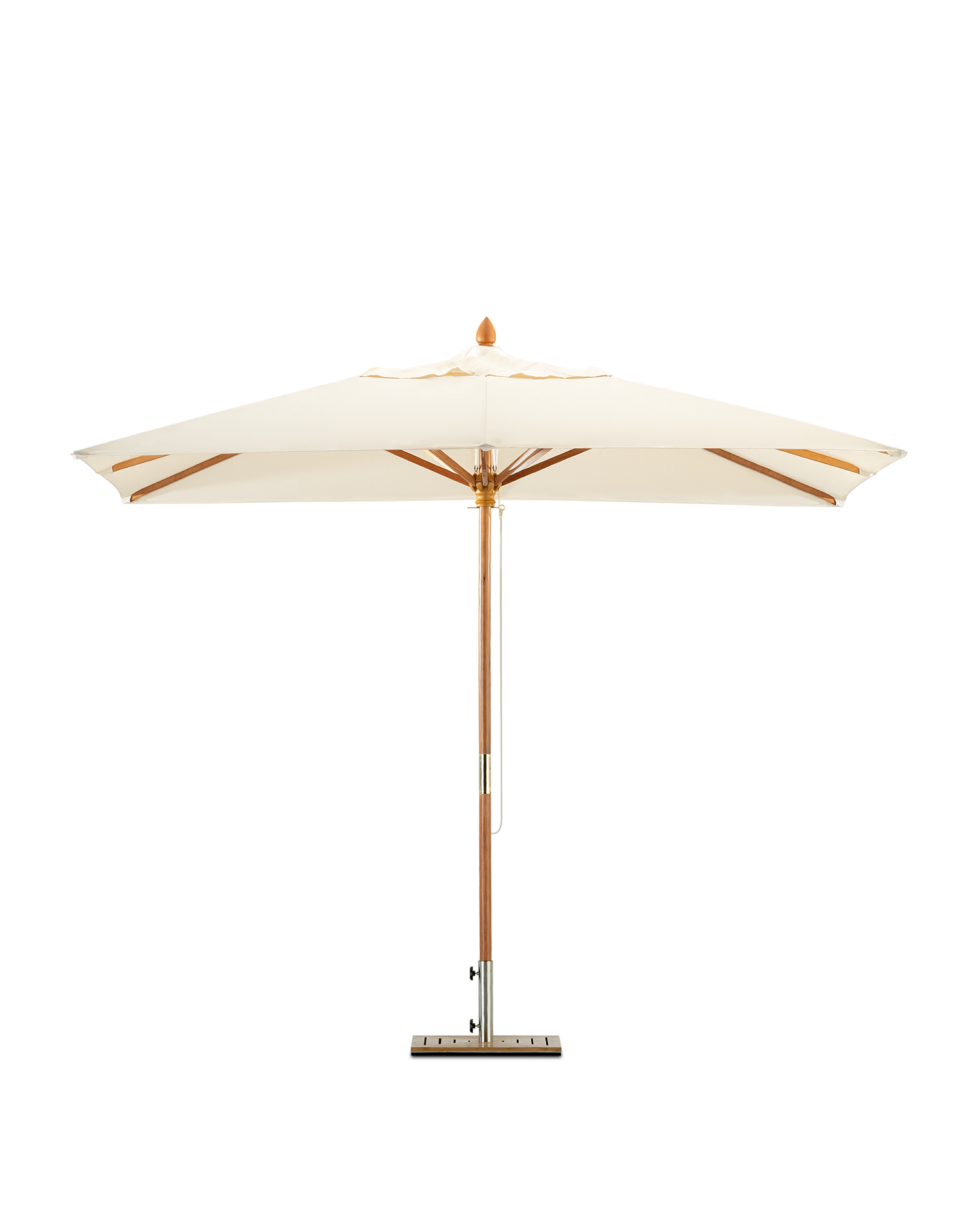 Toile de rechange naturel pour parasol carré 300cm | Leroy Merlin