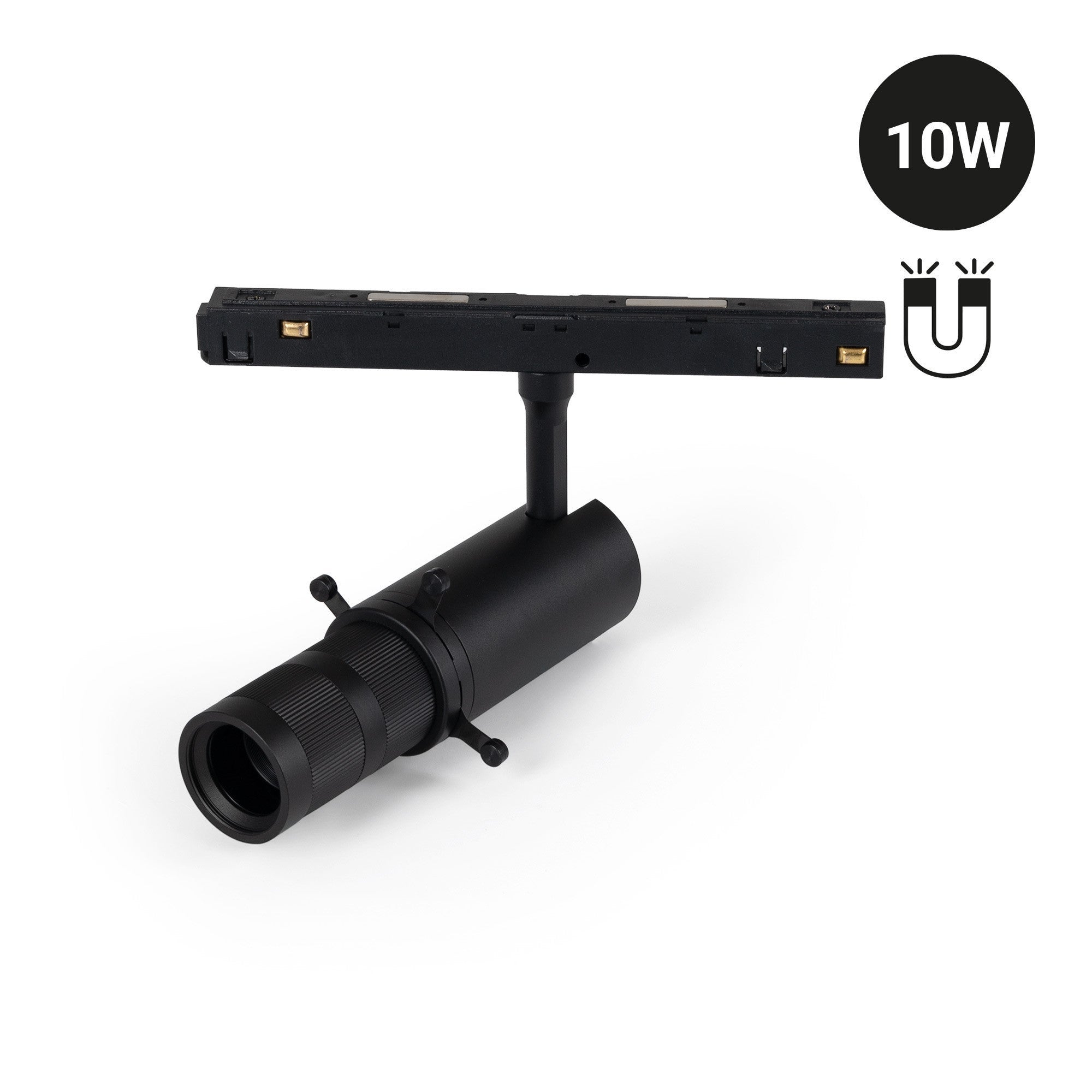 Projecteur shapeable sur rail magnétique 48V - 10W - 20º-35º - Blanc ...