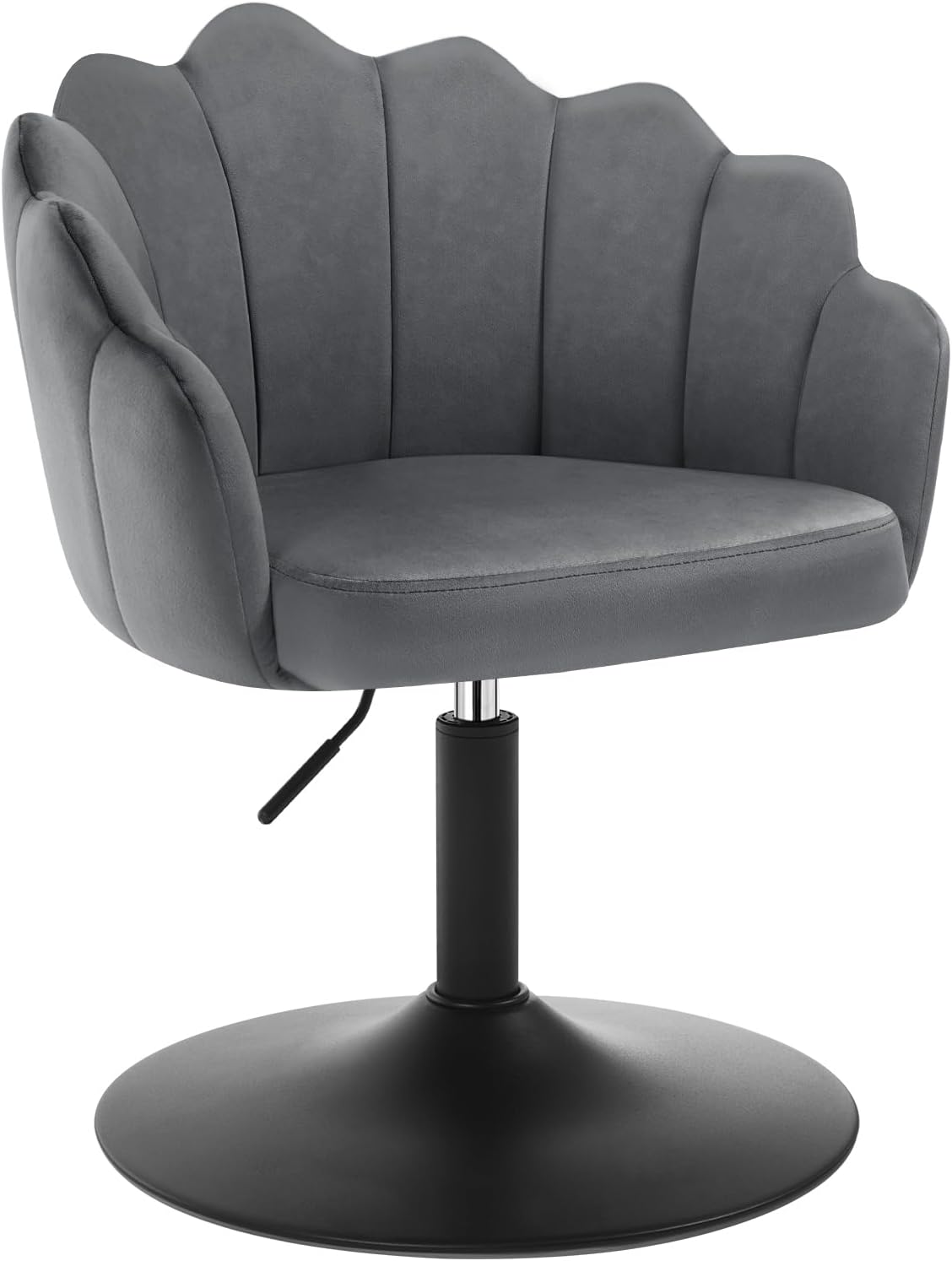 Chaise de Coiffeuse WOLTU, Fauteuil Pivotant en Velours, Réglable en ...
