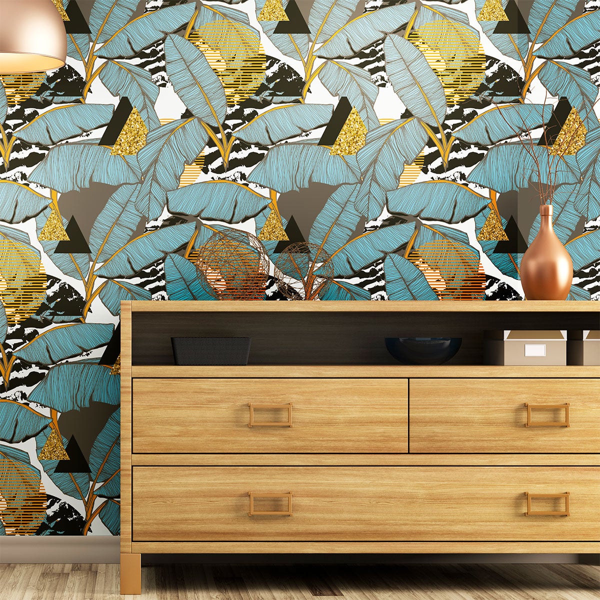 Sticker effet papier peint - HUARAZ - 60x60cm | Leroy Merlin