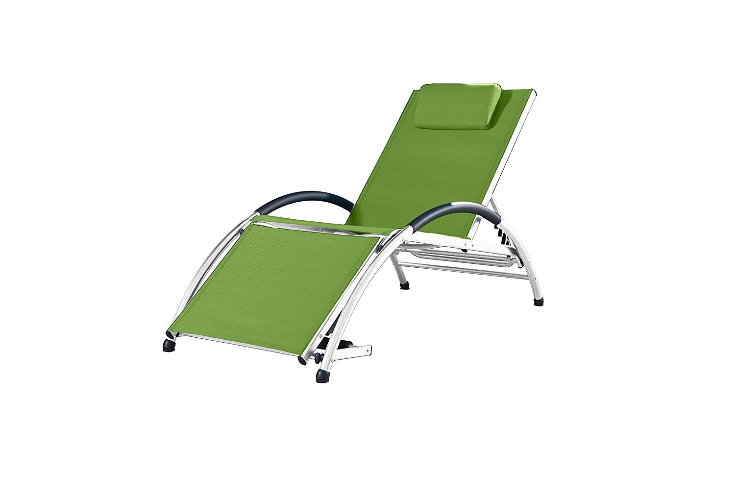 VIVERE DOCKSIDE SUN LOUNGER - POMME VERTE | Leroy Merlin