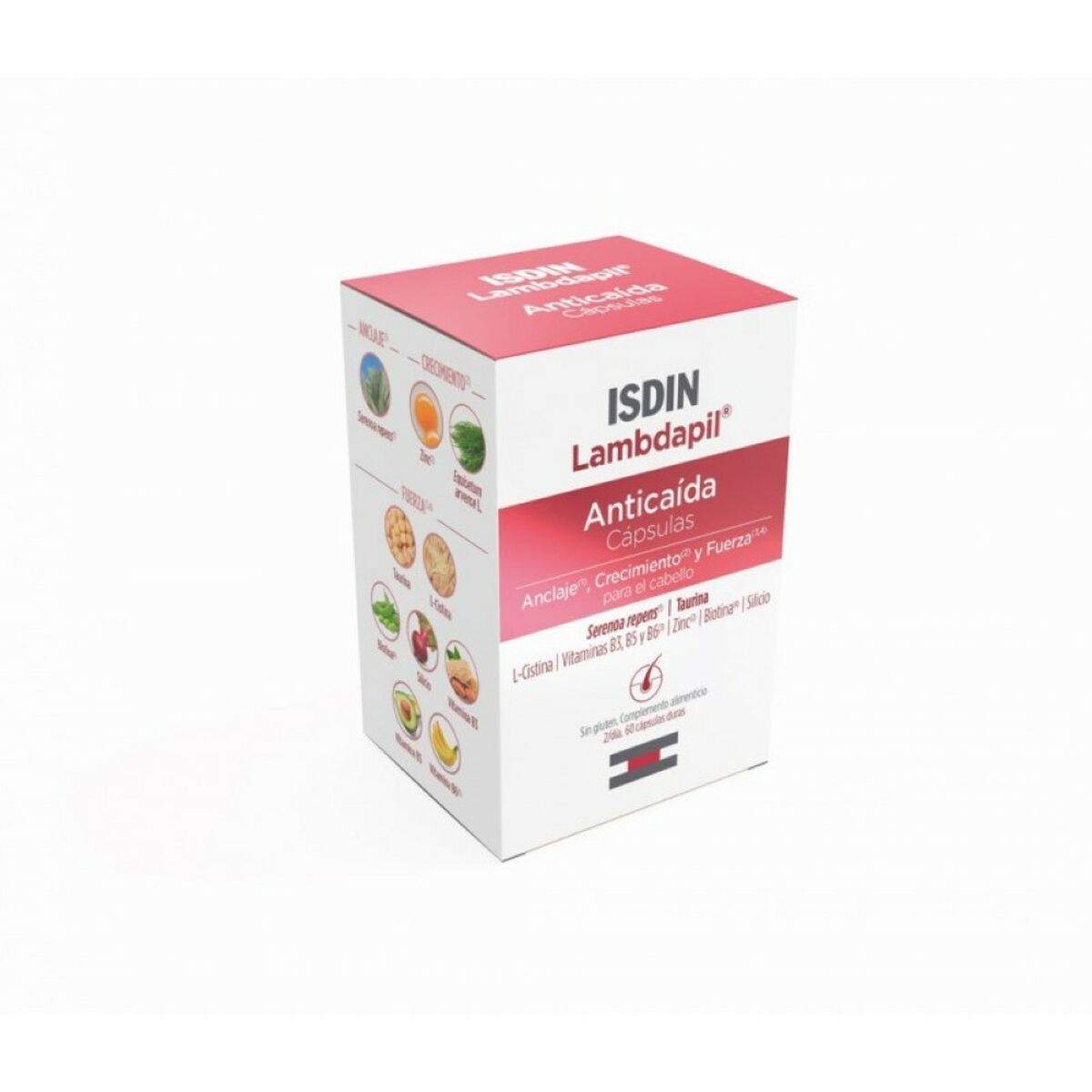 Capsules Isdin 53 Soin antichute de cheveux (60 Unités) | Leroy Merlin