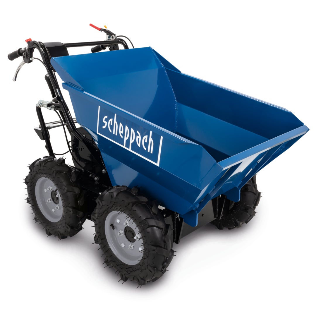 Scheppach Dumper benne motorisée thermique DP3000 - Charge max 300 kg ...