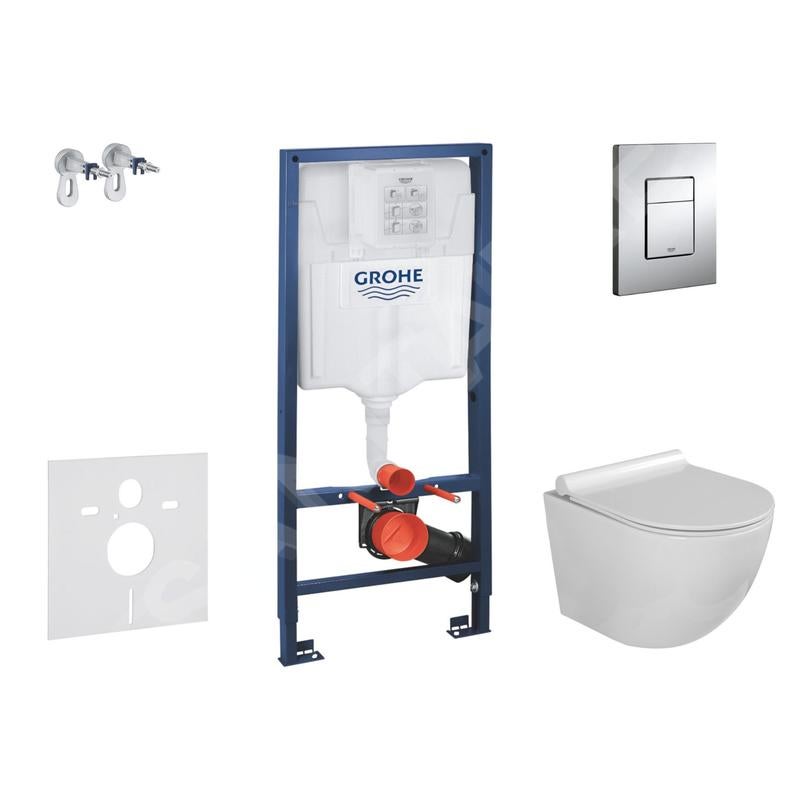 Grohe Rapid SL - Set de bâti-support, cuvette Gaia et abattant ...