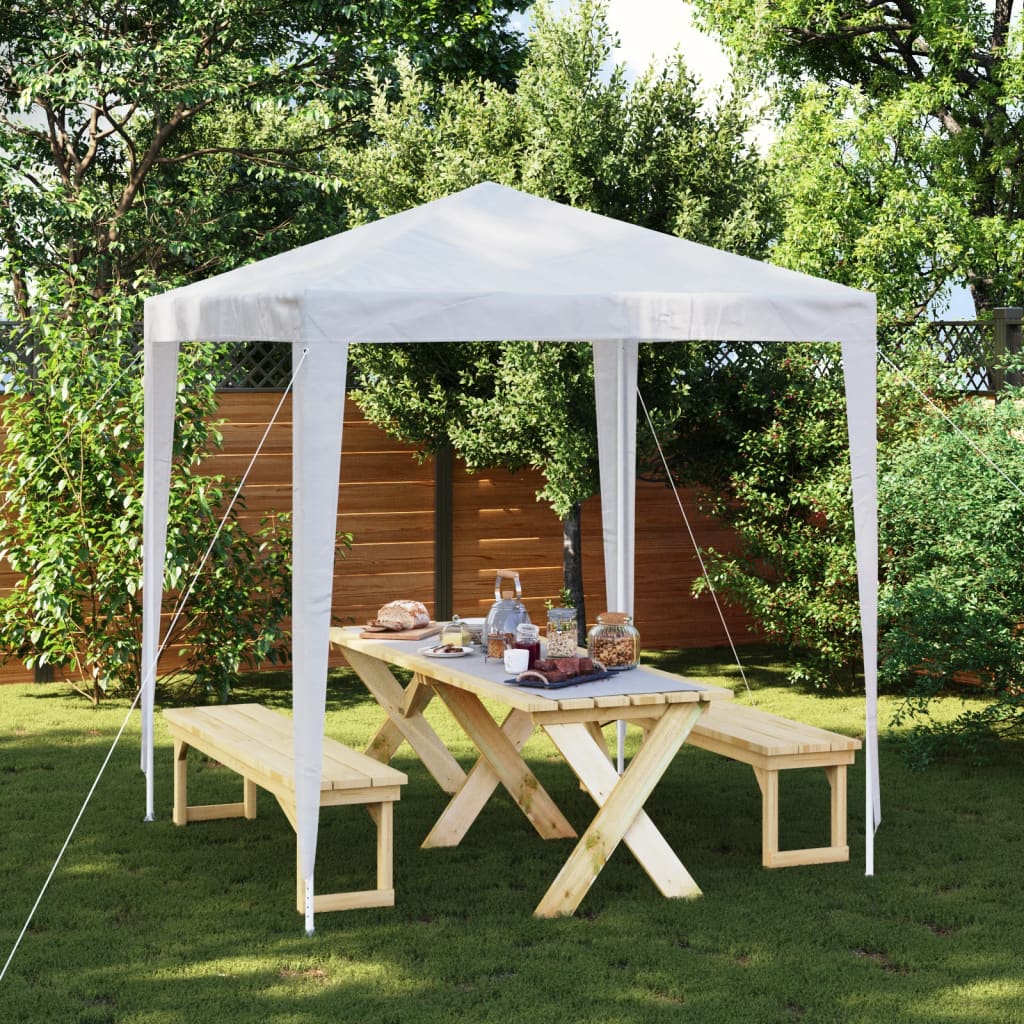 Tonnelle de Réception 2x2 m – Tente de Jardin Blanche, Abri Événement ...