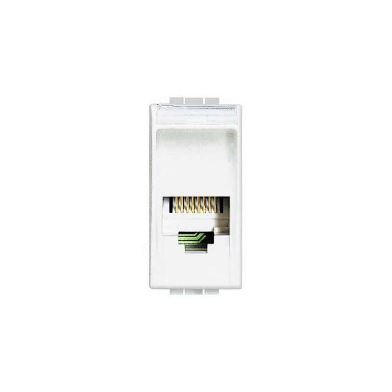 N4258/11N Light - Connecteur Rj12 K10 (4/6) Livinglight blanc | Leroy ...