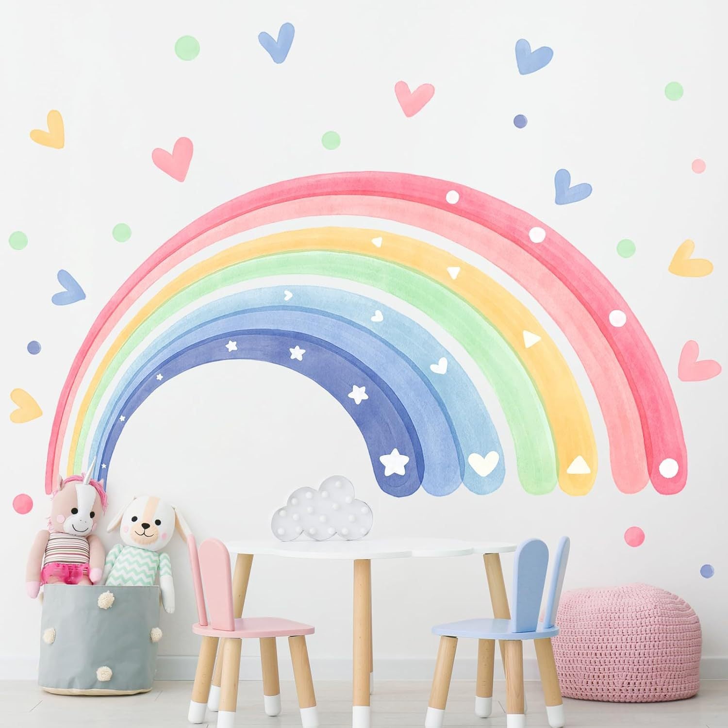 Stickers Muraux Arc En Ciel