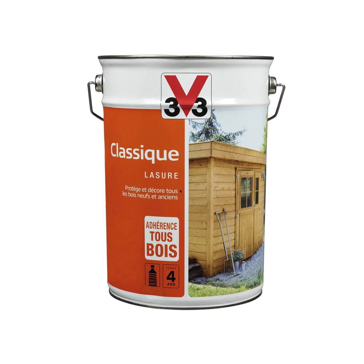 Tinte V33 Classic 4 años roble oscuro satinado 1 l | Leroy Merlin