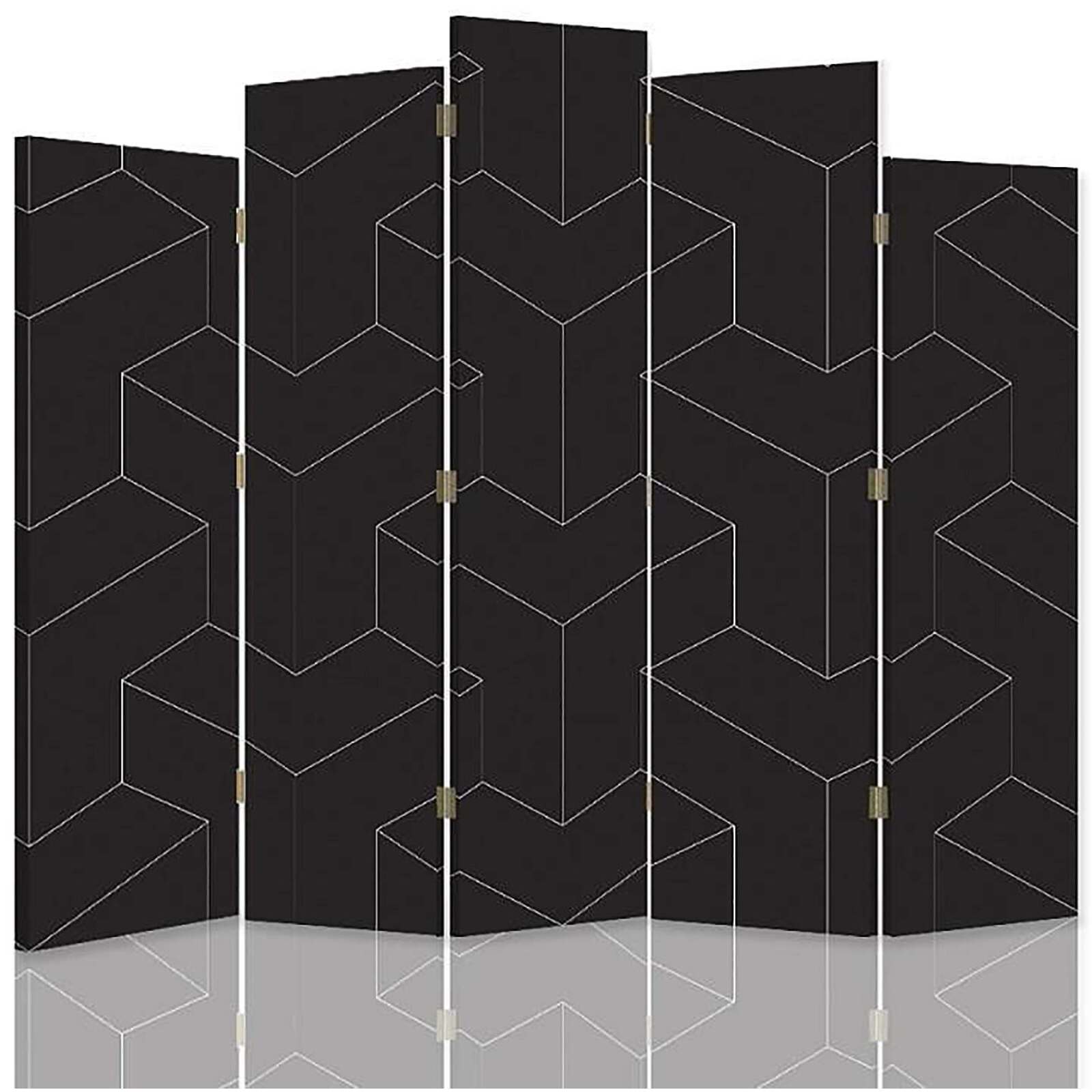 Paravent Design Géométrique 5 Panneaux pour Intérieur | Leroy Merlin