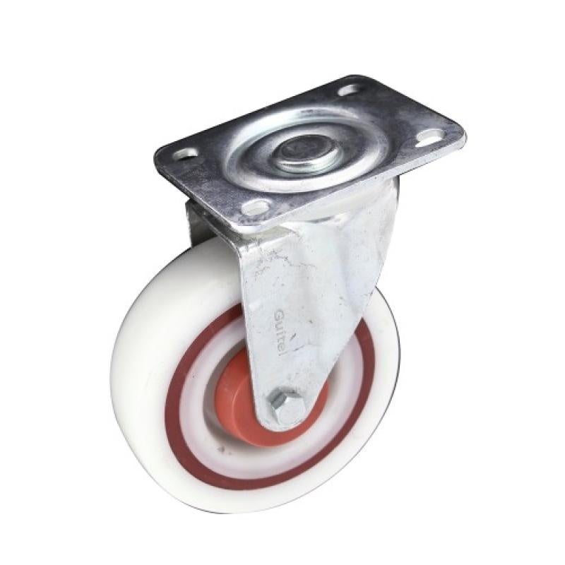 Roulette pivotante sur platine charges moyennes Gem Rolls diamètre 125 ...