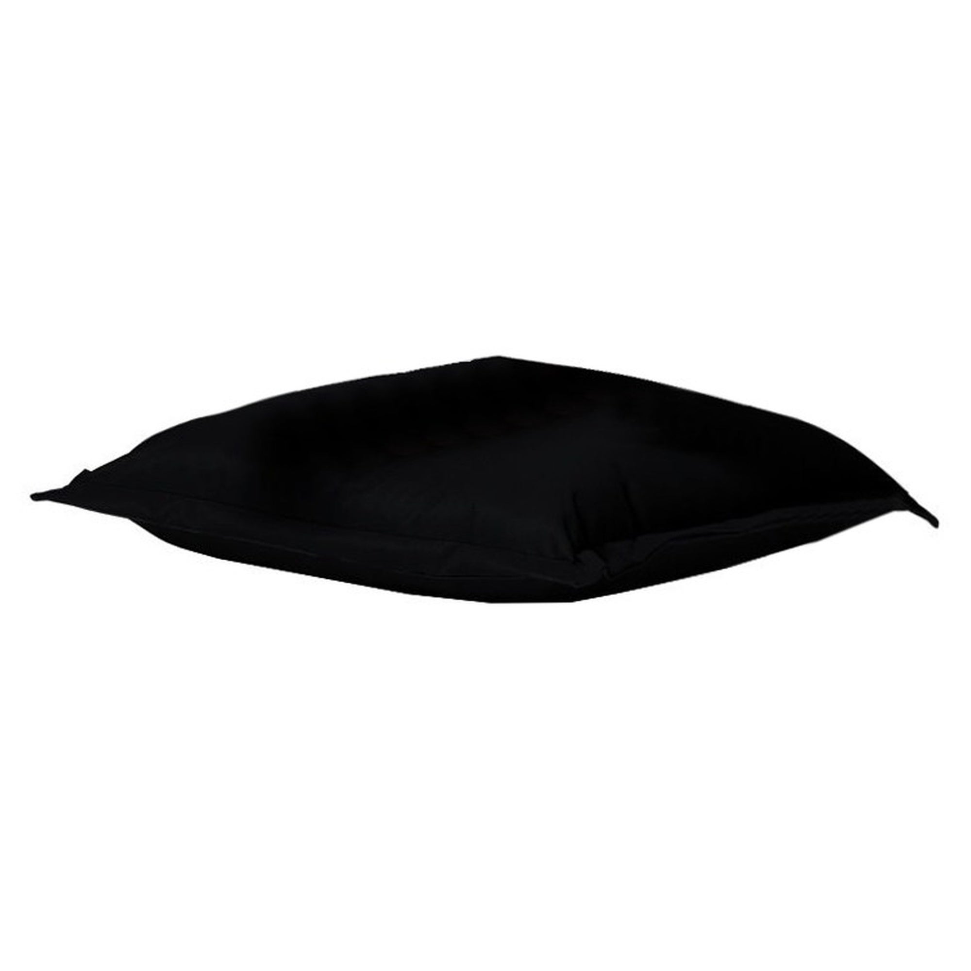 Coussin Pouf 70x70 - Noir | Leroy Merlin