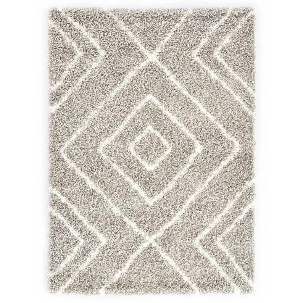 Tapis berbère PP Sable et beige 120x170 cm vidaXL | Leroy Merlin