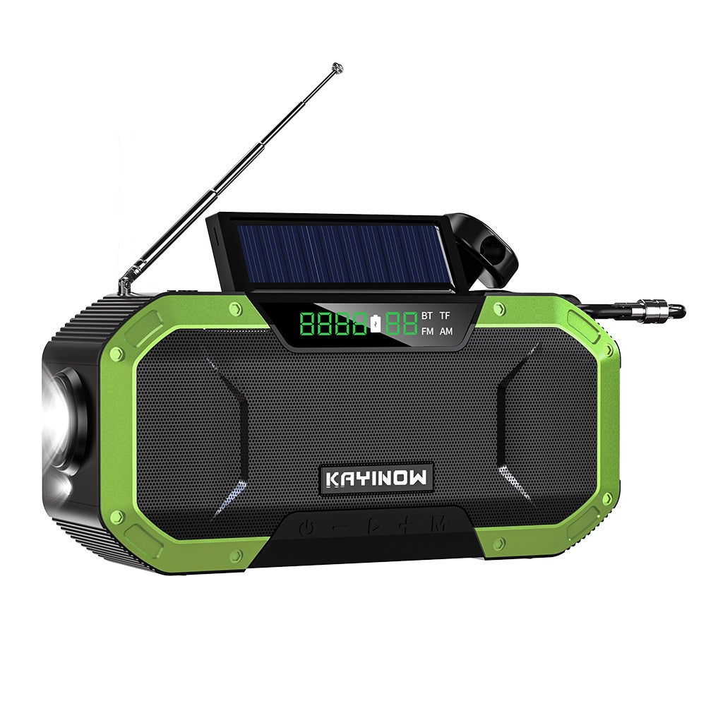 Radio Dynamo Portable Bluetooth 5000mAh - Charge USB Smartphone - Lampe ...