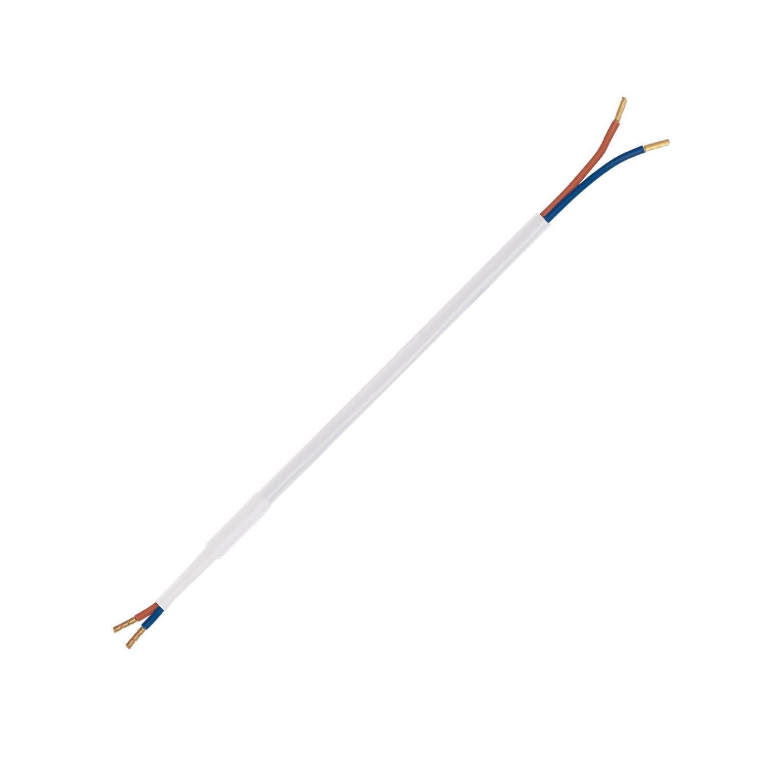 Câble Drivers 2x0.75mm 20cm Blanc | Leroy Merlin
