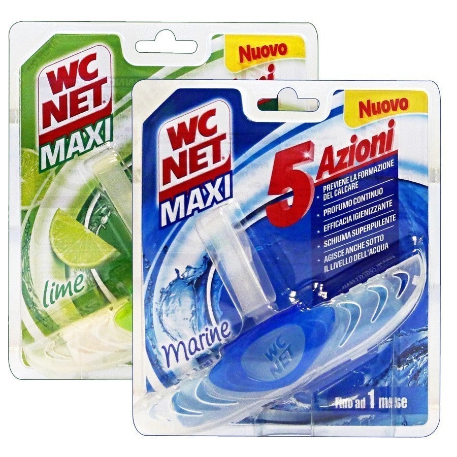 Asiento de inodoro sólido Wc Net Deo-Clip 5 posiciones (1 pieza mixta ...