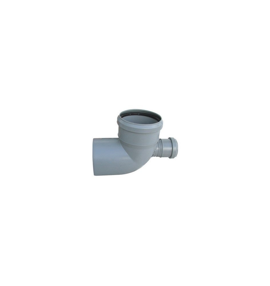 Curva per scarico wc HTB attacco frontale a 87° 30' Valsir 110/50mm ...