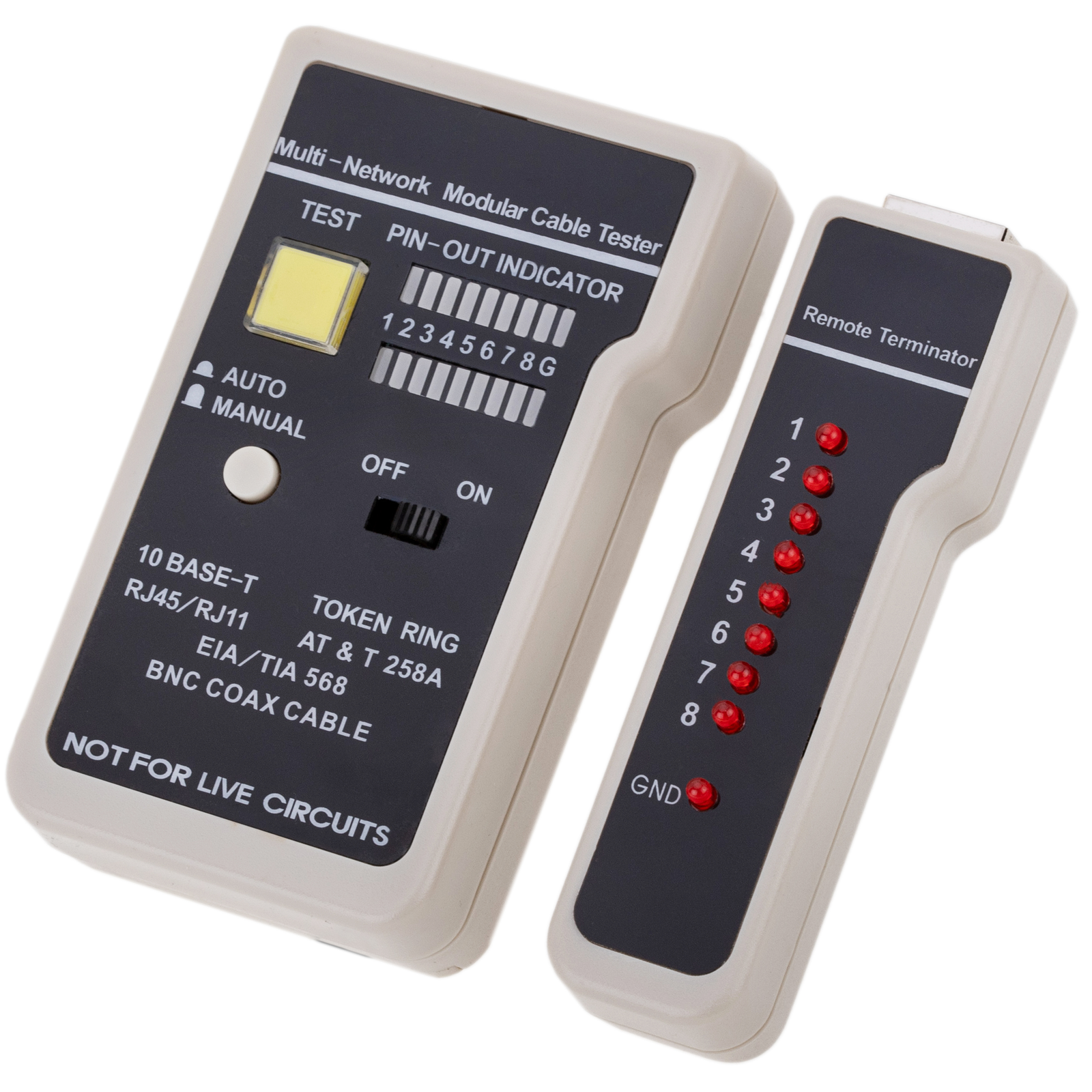 Multi Network Modular Cable Tester | Leroy Merlin