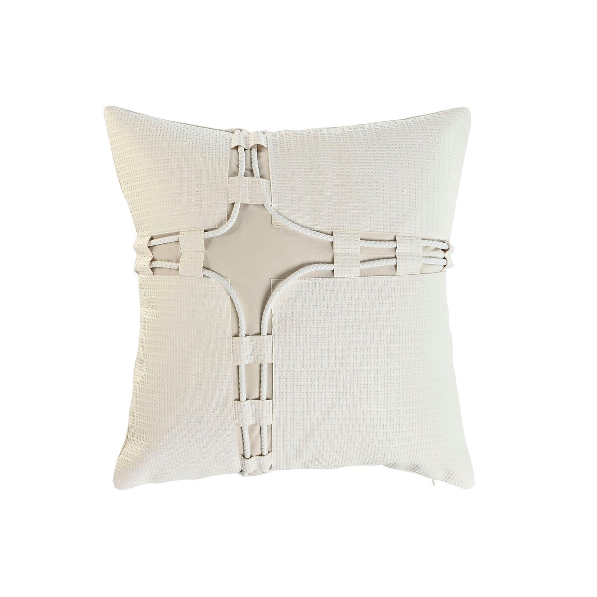 Coussin Home ESPRIT Blanc 45 x 10 x 45 cm | Leroy Merlin