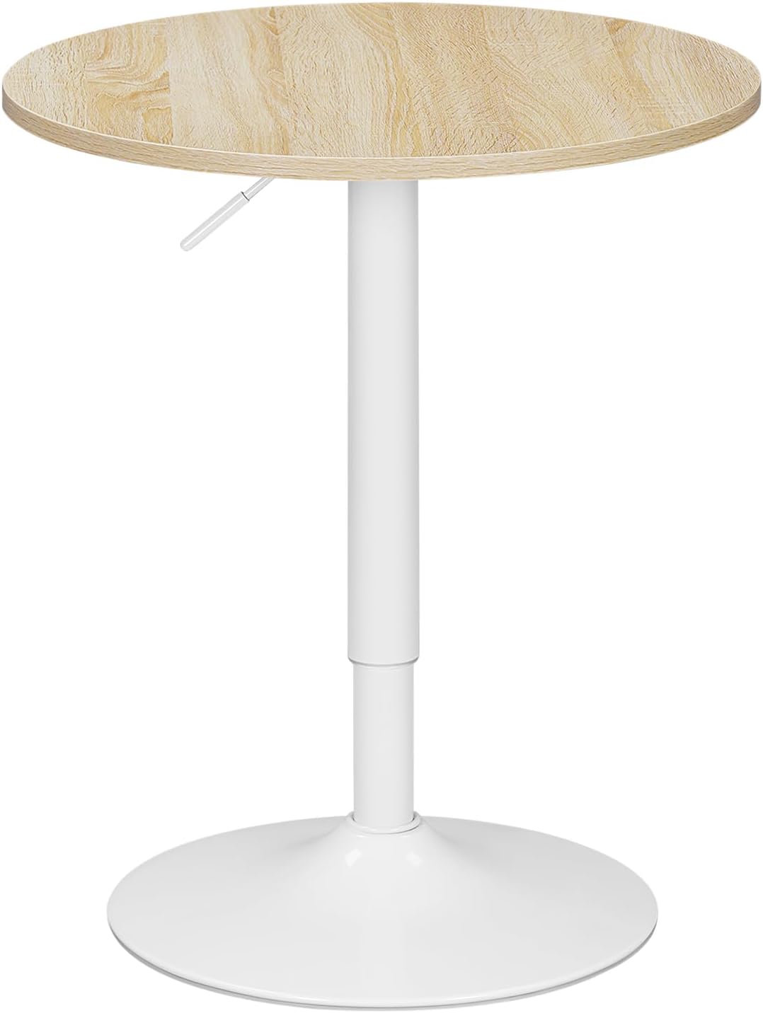 Table de Bar Ronde WOLTU, Meuble Exterieur, avec Base en Acier, Plateau ...