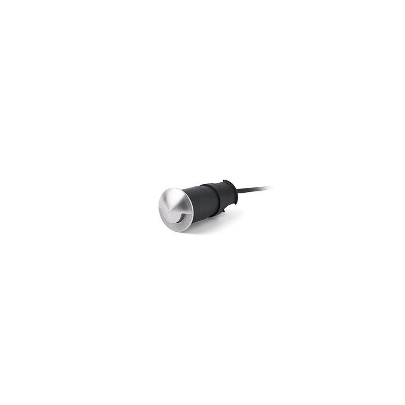 LED encastrable KANE-1 - Nickel - 3W - 3000K - IP67 - Avec ampoule ...