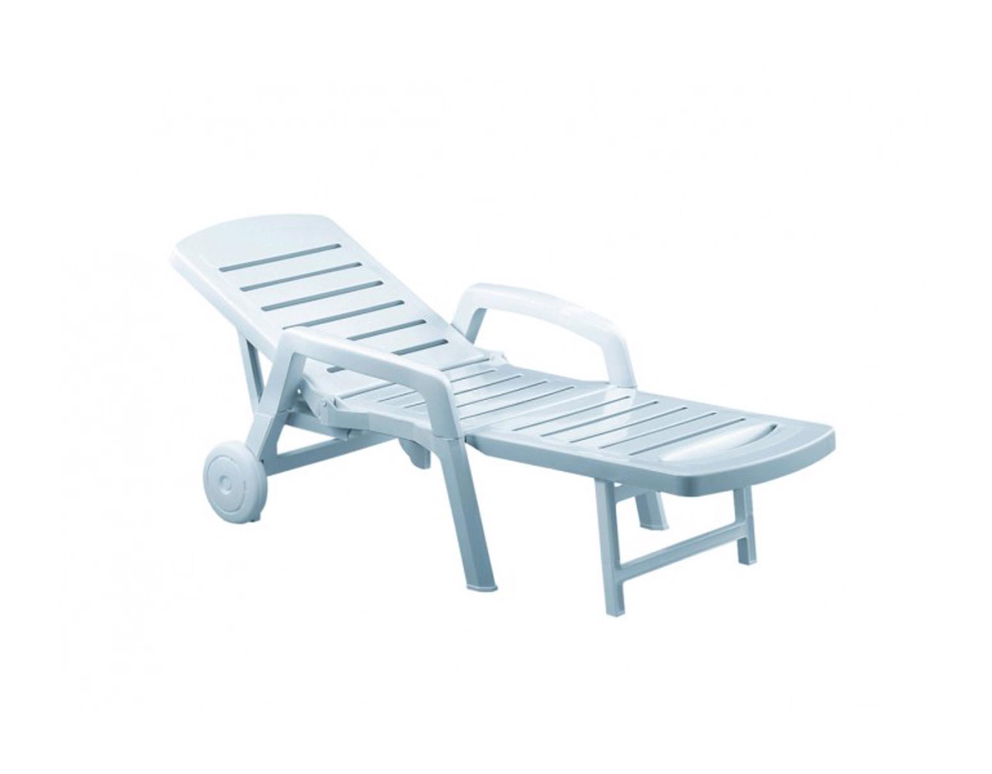 Garbar PALAMOS Tumbona Exterior Blanco | Leroy Merlin