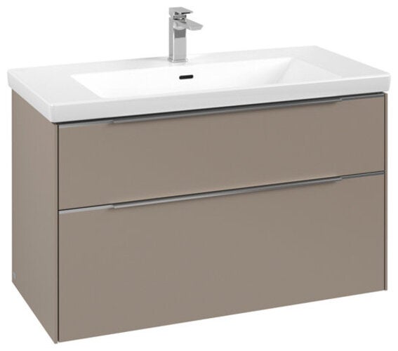 Villeroy & Boch Subway 3.0, 973x576x478 mm, meuble pour lavabo, 2 ...