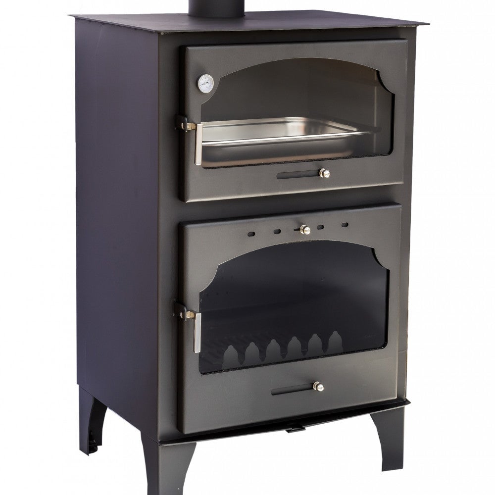 JOIMA - Estufa de Leña Modelo JABALON HORNO 9 kW | Leroy Merlin