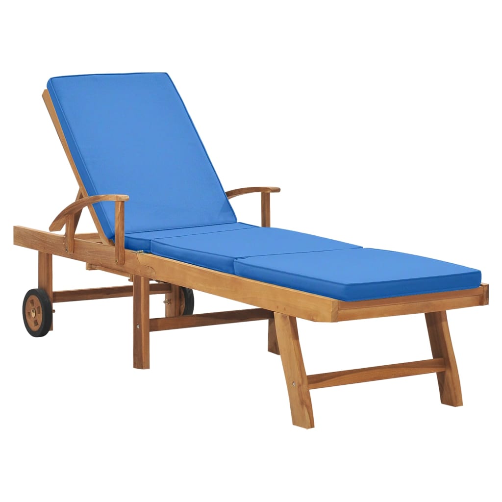 Transat chaise longue bain de soleil lit de jardin terrasse meuble d ...