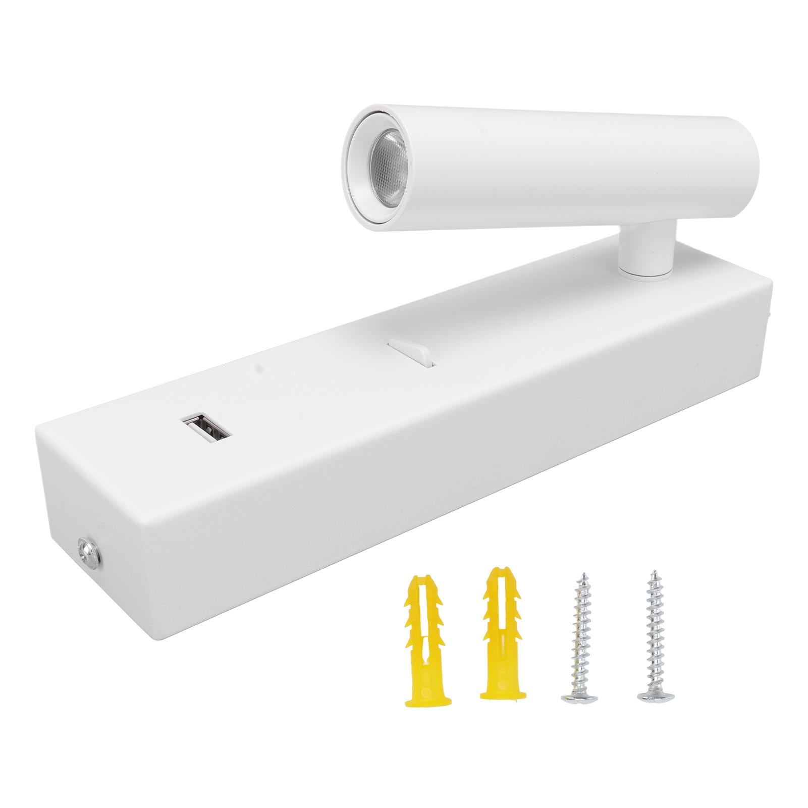 Lampe de lecture murale à Angle réglable, lampe murale LED minimaliste ...