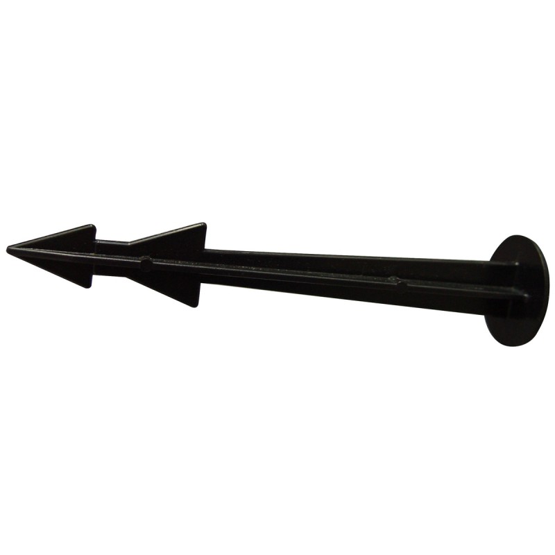 Pointe sapin en plastique PSPFIX de hauteur 150 mm pour fixation du ...