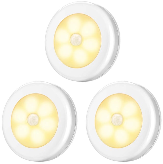 Luces led con sensor de movimiento: activación automática