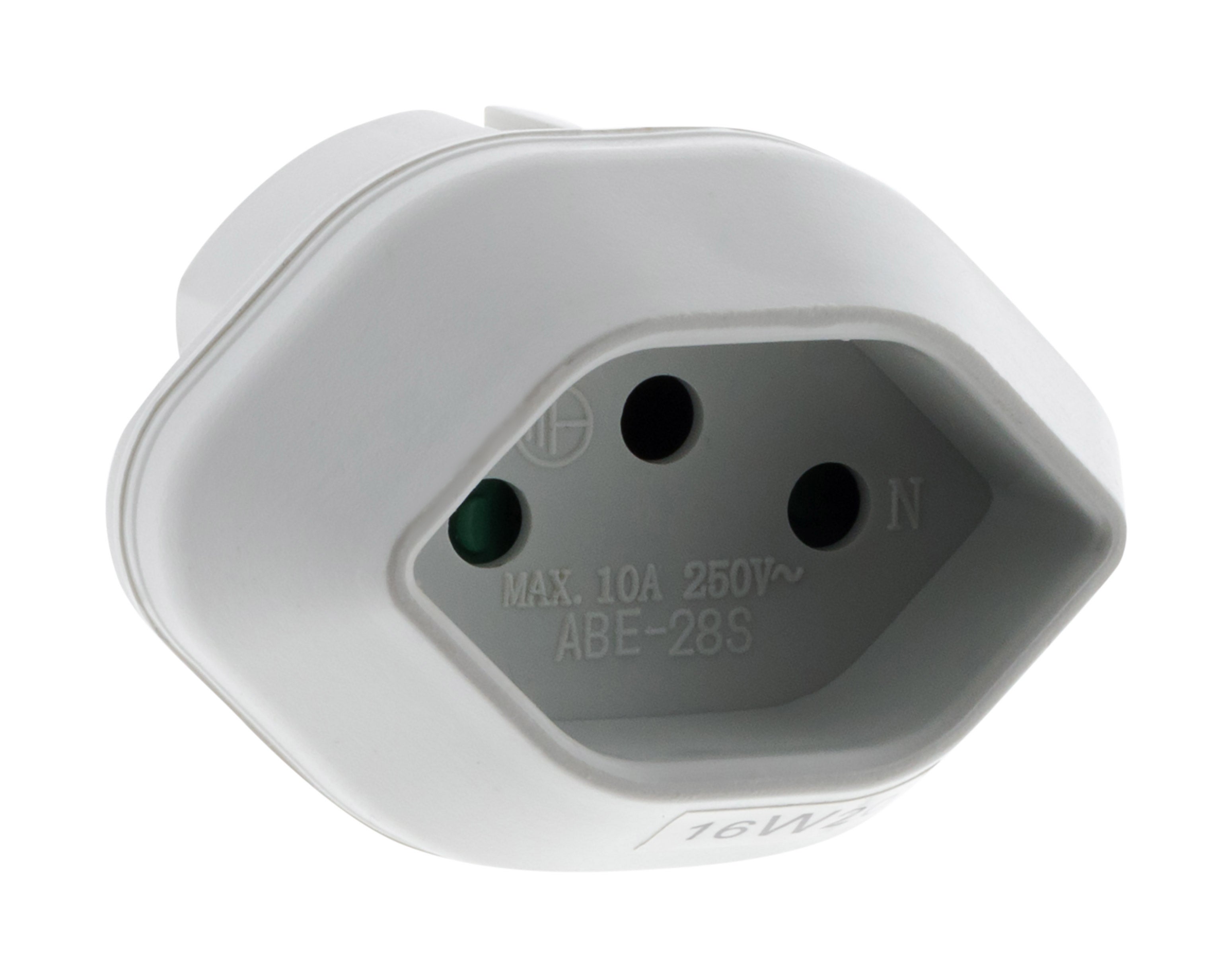 Adaptateur prise voyage Suisse vers France - prise mâle France vers ...