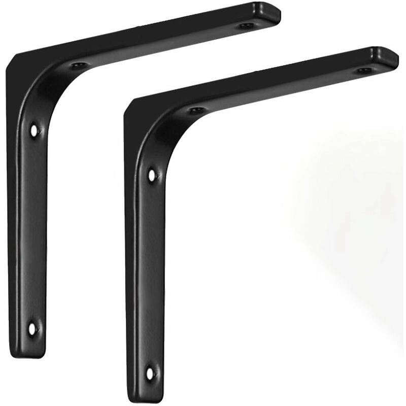 2pcs Équerre Étagère, Équerre Murale Charge Lourde, Équerre Étagère ...