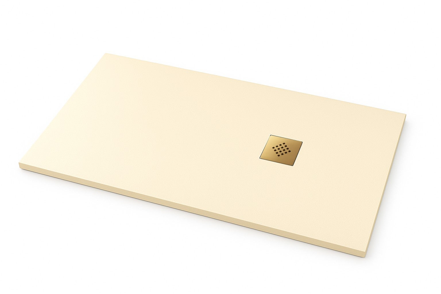 Plato de ducha Ardesia extraplano 80X190 cm color Crema intenso RAL ...