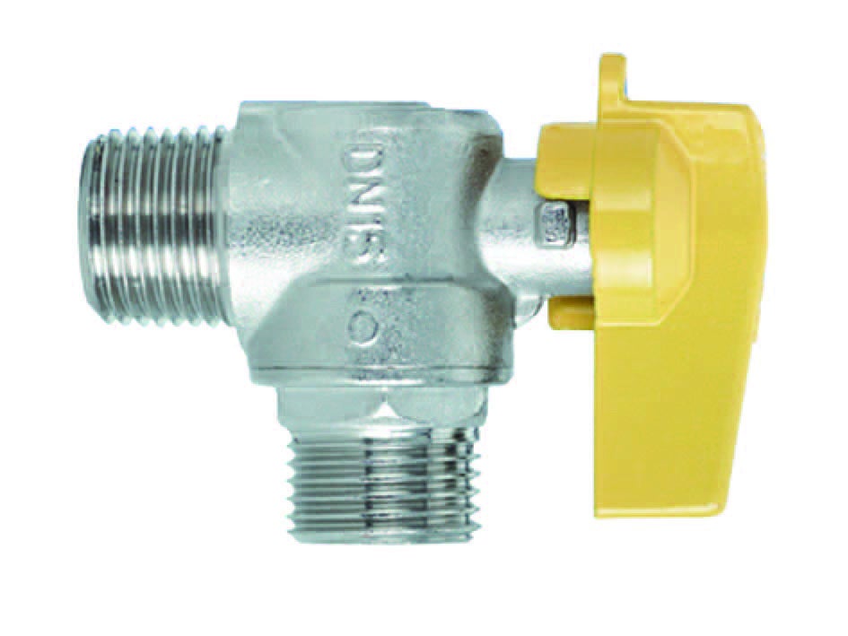 Rubinetto gas maschio maschio 1/2 per metano - gpl | Leroy Merlin