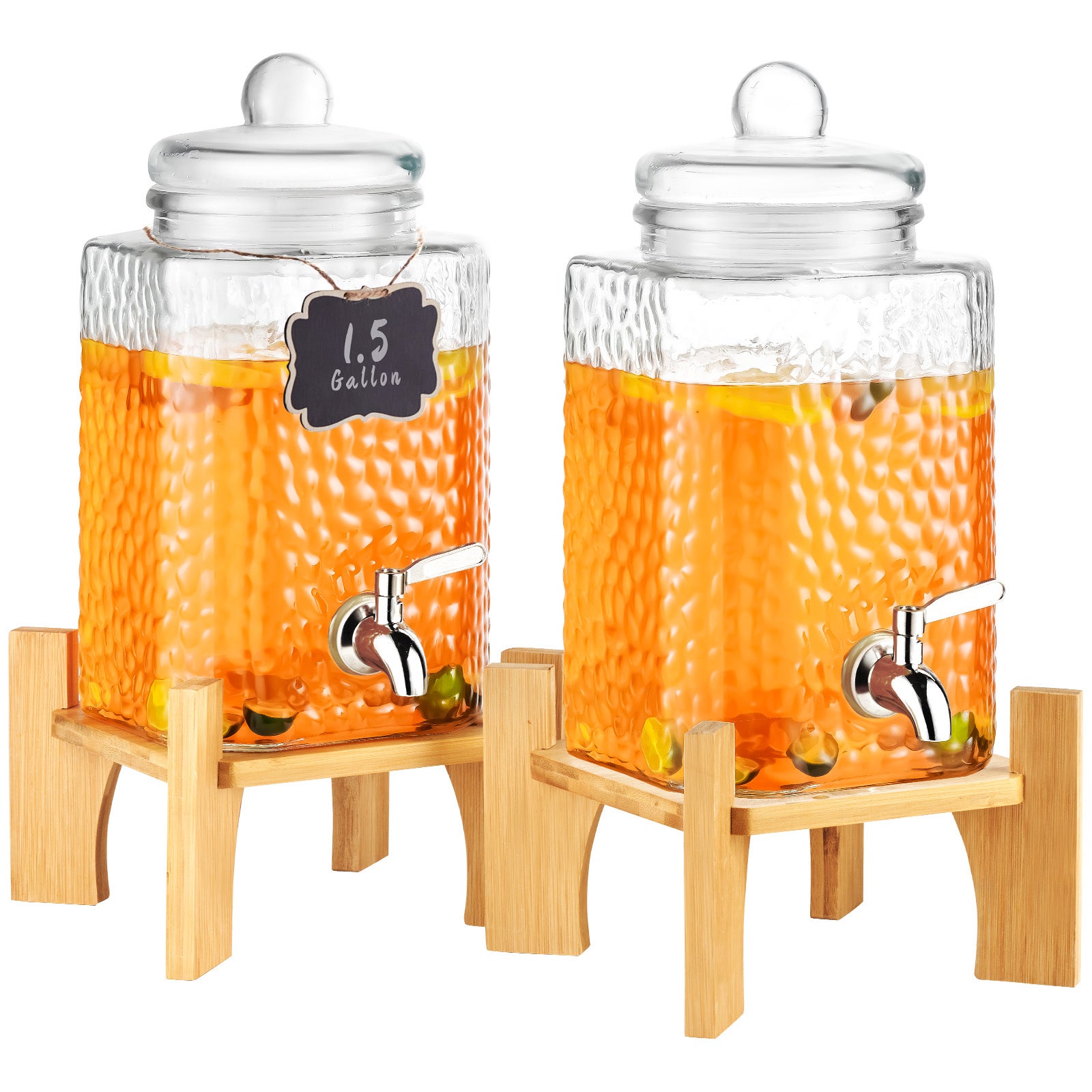 Distributeur de boissons,SucceBuy 1,5 gallon,service de fête,verre ...