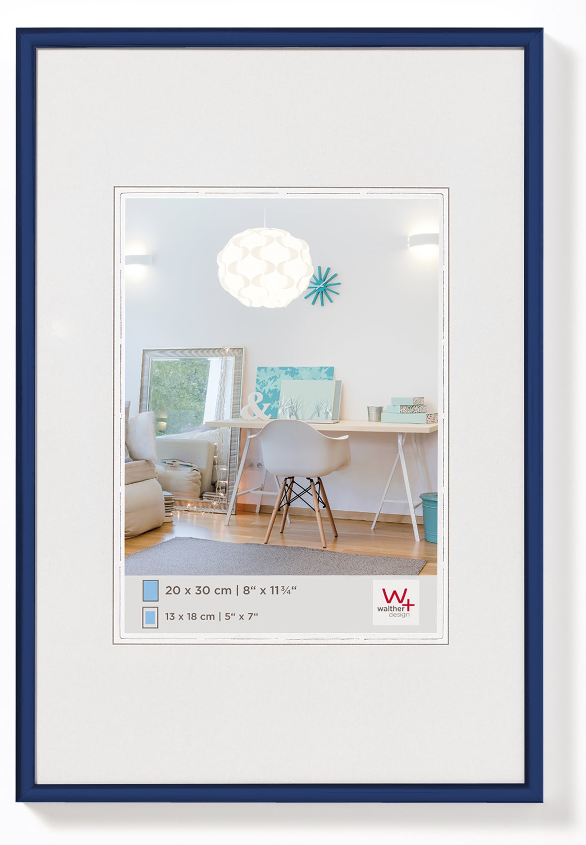 Nuova cornice Lifestyle Cr. 013X018 BLU | Leroy Merlin
