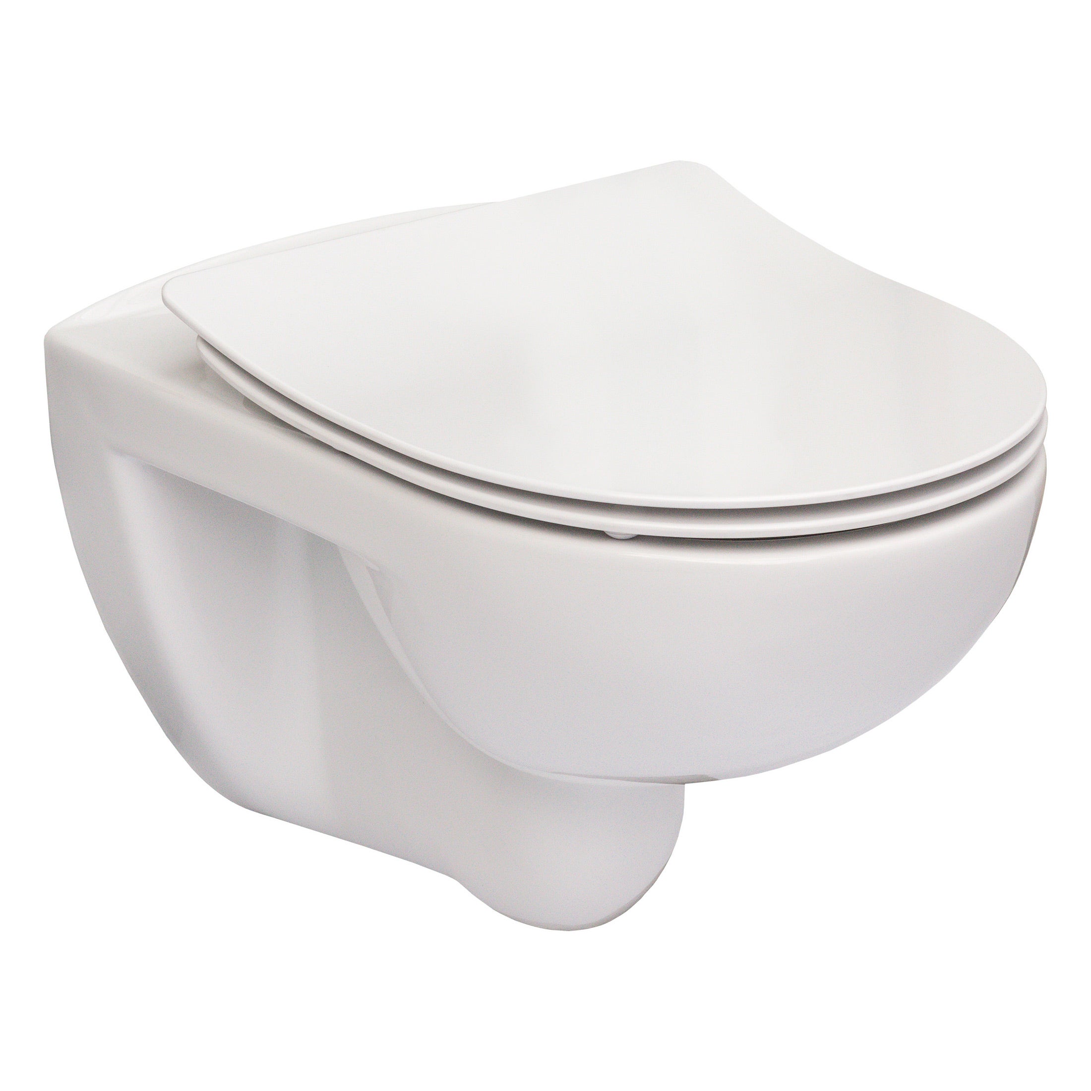 ROCA Pack cuvette WC suspendue Victoria avec abattant double slim frein ...