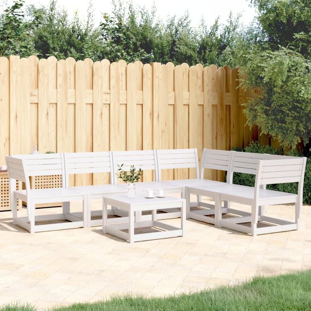 Salon de jardin 6 pcs | Mobilier d'Extérieur | Ensemble de Table et ...